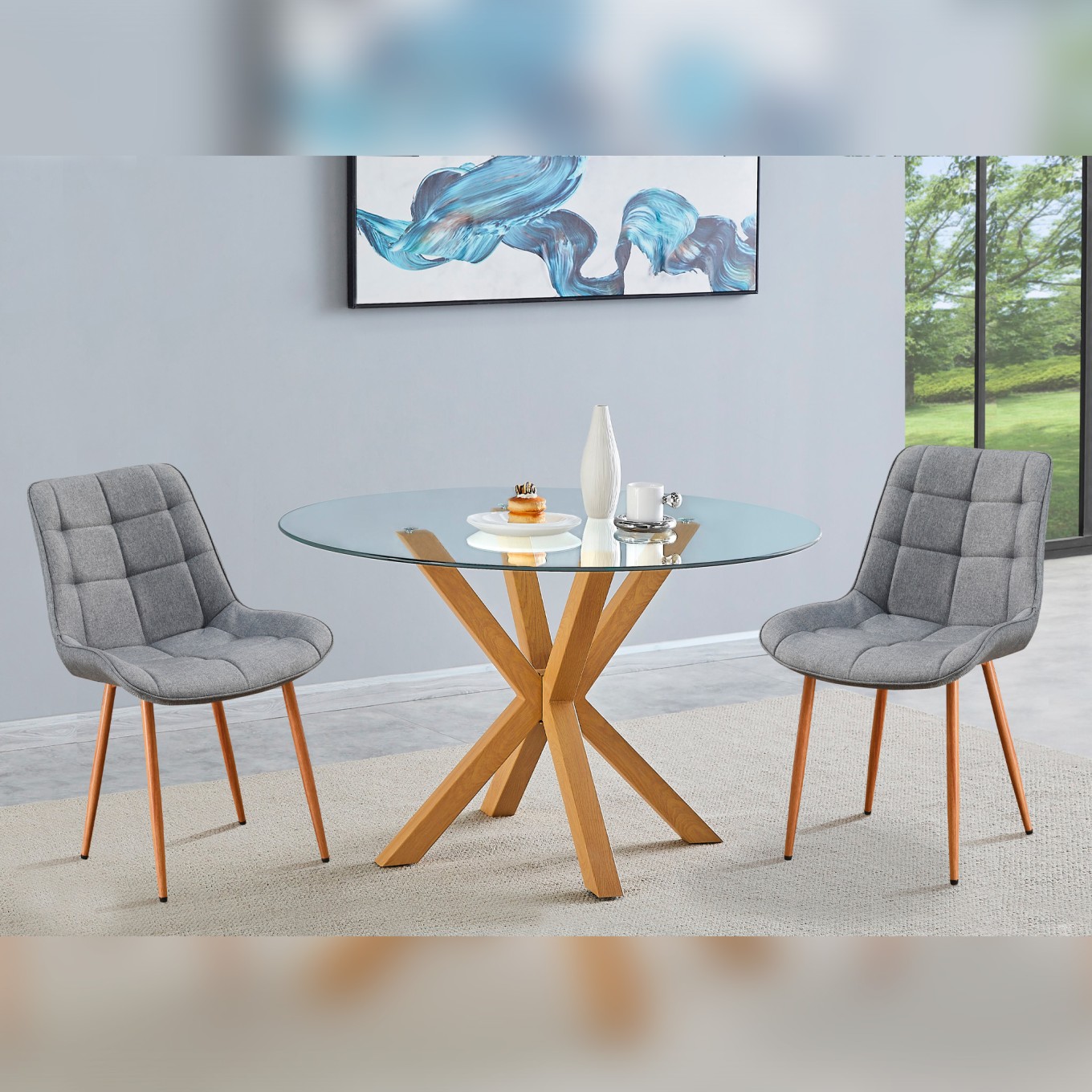 Mesa Redonda Biarritz - 5609875182634-88 - Moviflor
